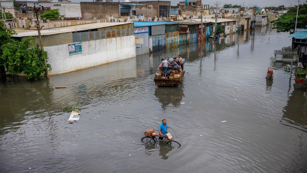 Gujarat rains: Rare monsoon cyclone may follow intense rainfall ...