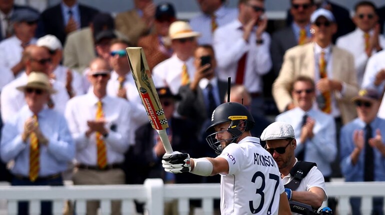 Gus Atkinson's maiden ton pushes England to 427 on day two vs Sri Lanka