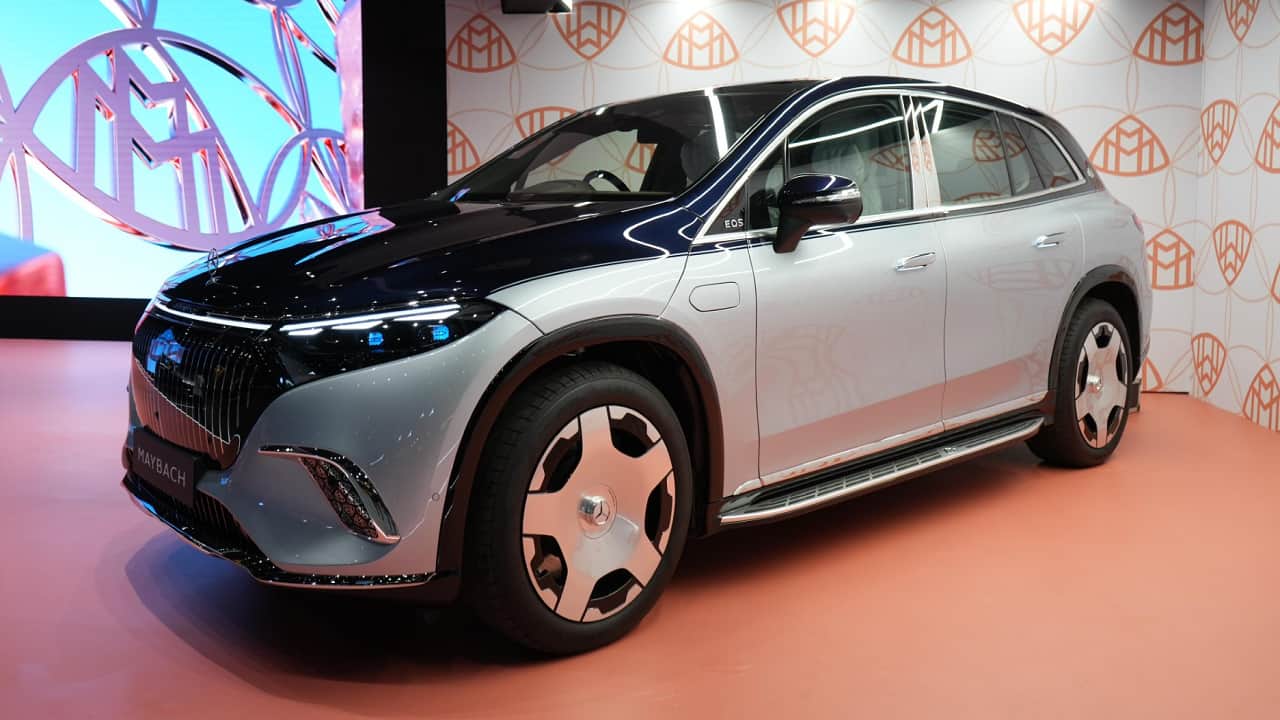 Mercedes-Maybach EQS 680 launched at Rs 2.25 crore, first-ever electric ...