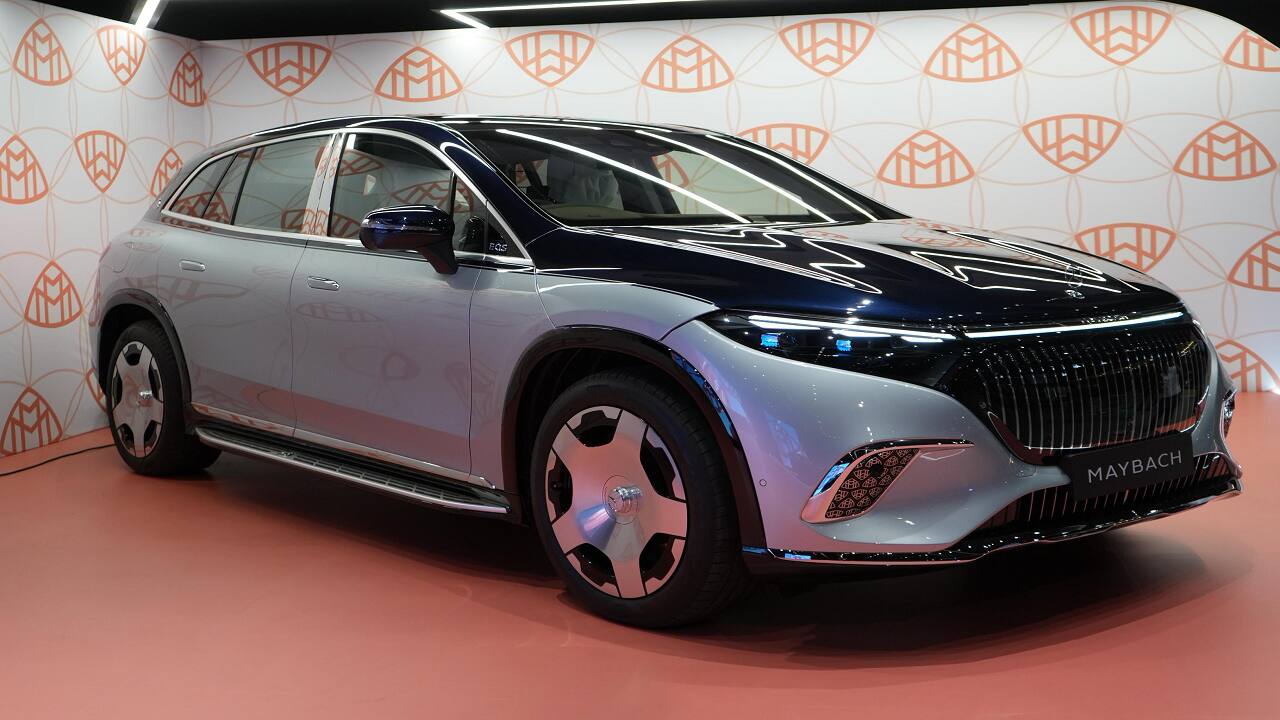 Mercedes-Maybach EQS 680 launched at Rs 2.25 crore, first-ever electric ...
