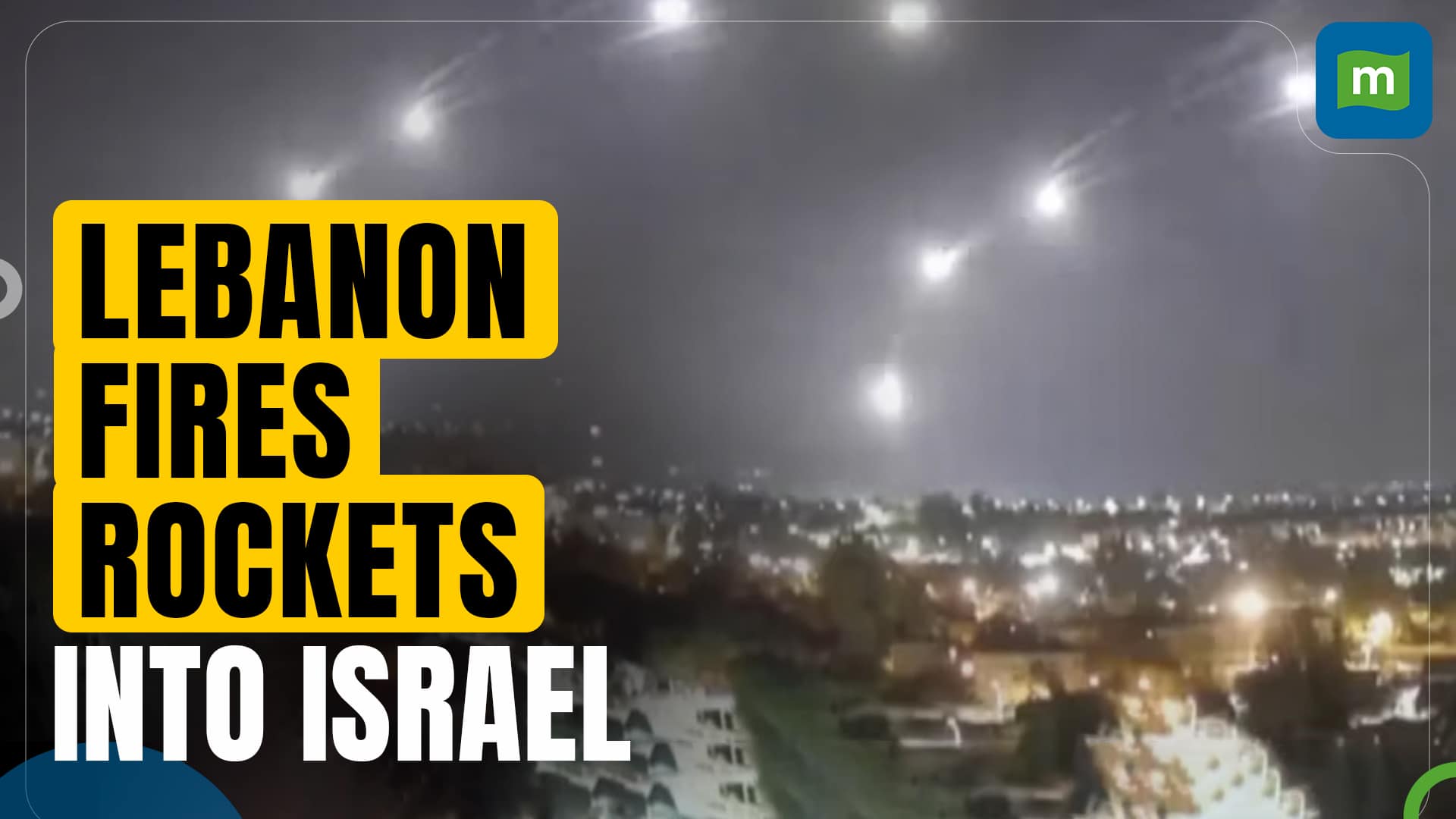Barrage of rockets launched from Lebanon into Israel | Israel vs ...