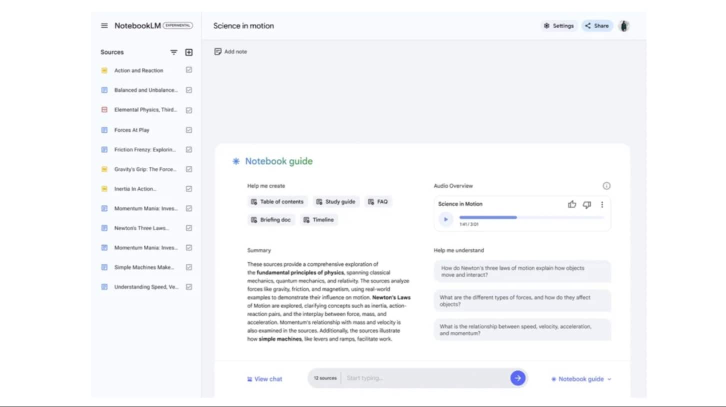 Google’s new AI tool can turn your notes, documents into a ‘mini’ podcast