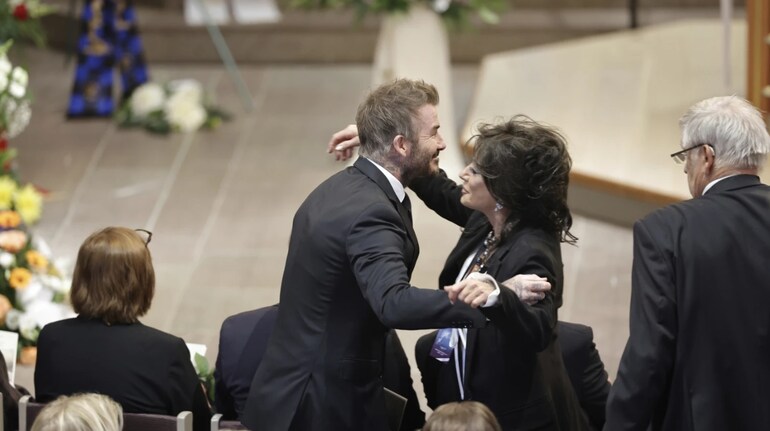 David Beckham among soccer dignitaries attending ex-England coach Sven ...