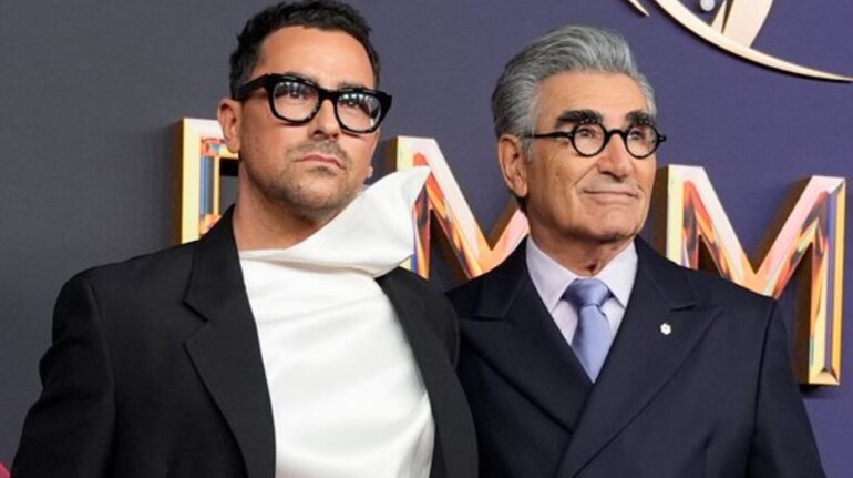 Emmy Awards honour the best of TV with father-son duo Eugene and Dan ...