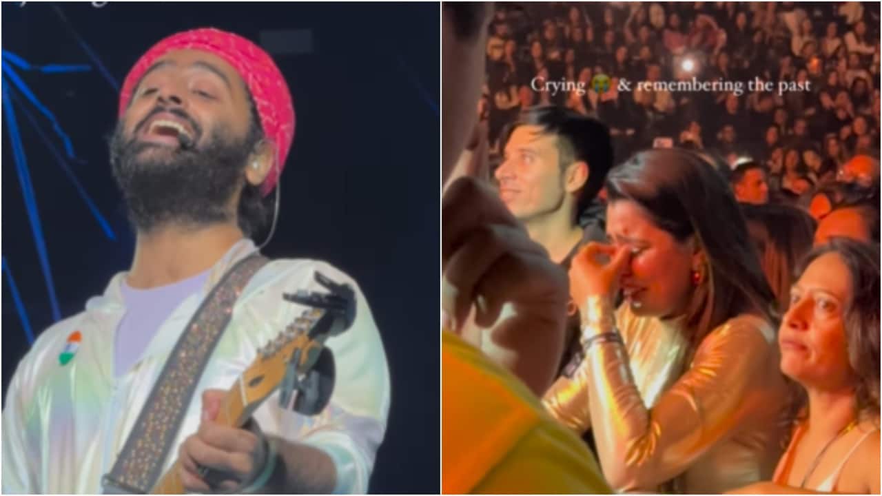 Arijit Singh consoles crying fan during concert in London, asks her to ...