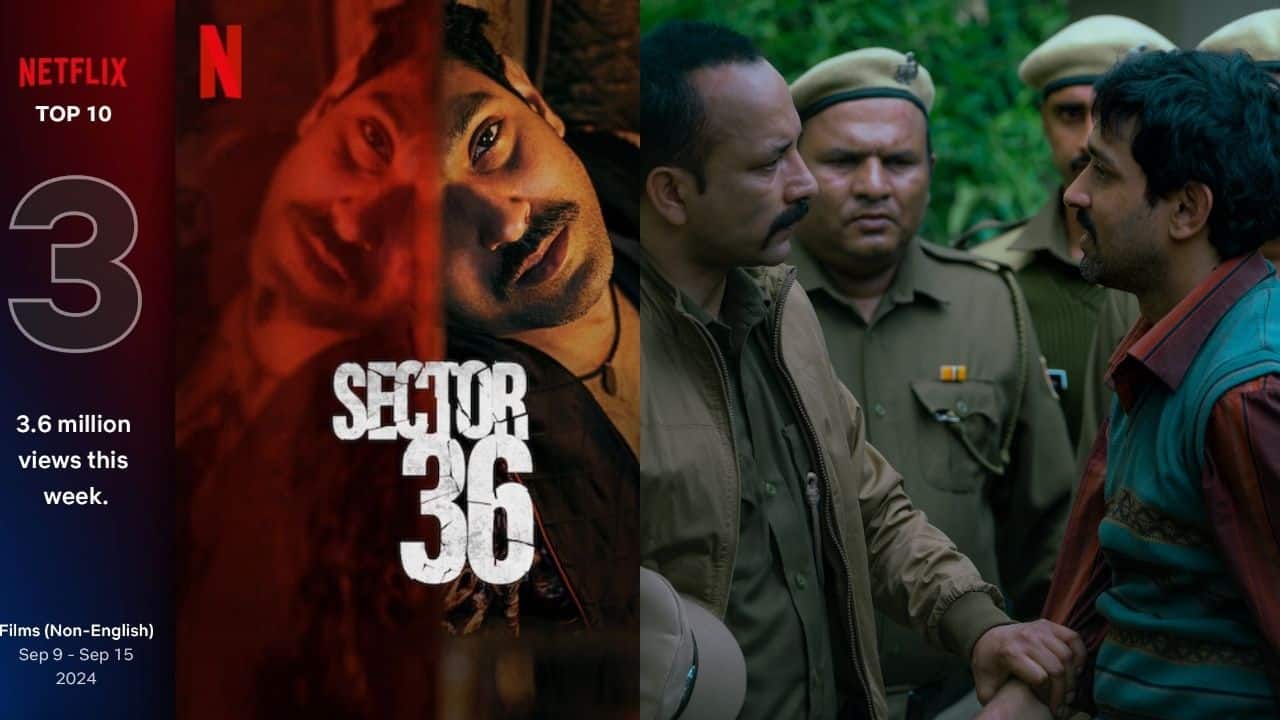 Vikrant Massey starrer Sector 36 soars to Top 3 worldwide, gripping ...