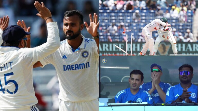 IND vs BAN Test: Akash Deep's destroys Bangladesh with absolute jaffas ...