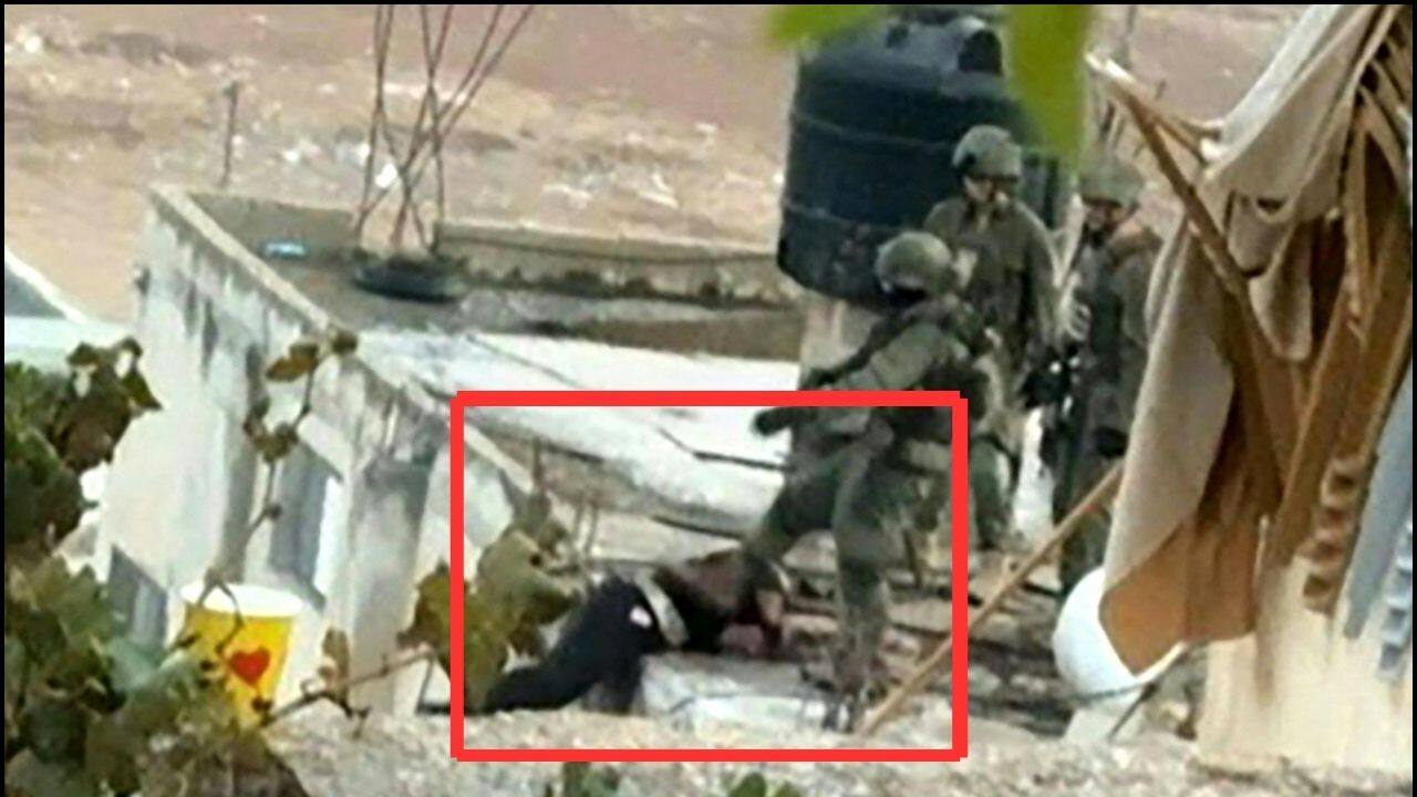 Israel-Hamas war: Footage shows Israeli soldier pushing body off roof ...