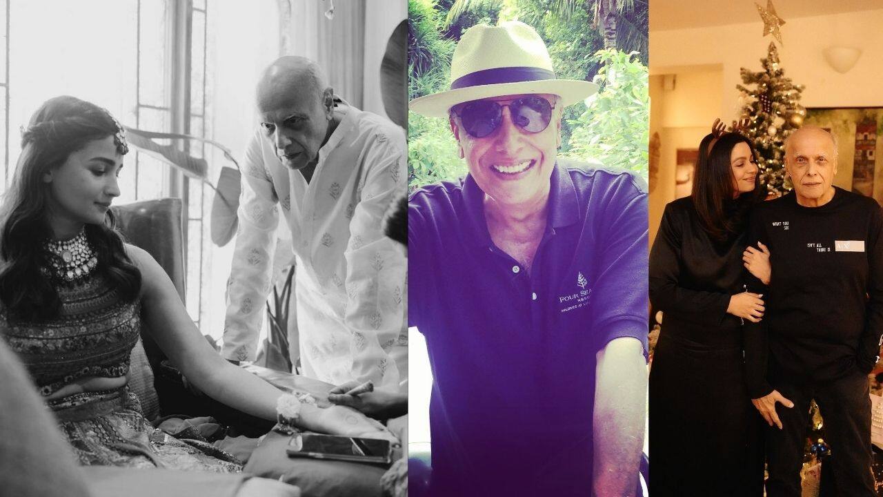 Alia Bhatt wishes dad Mahesh Bhatt on his birthday, wife Soni Razdan ...