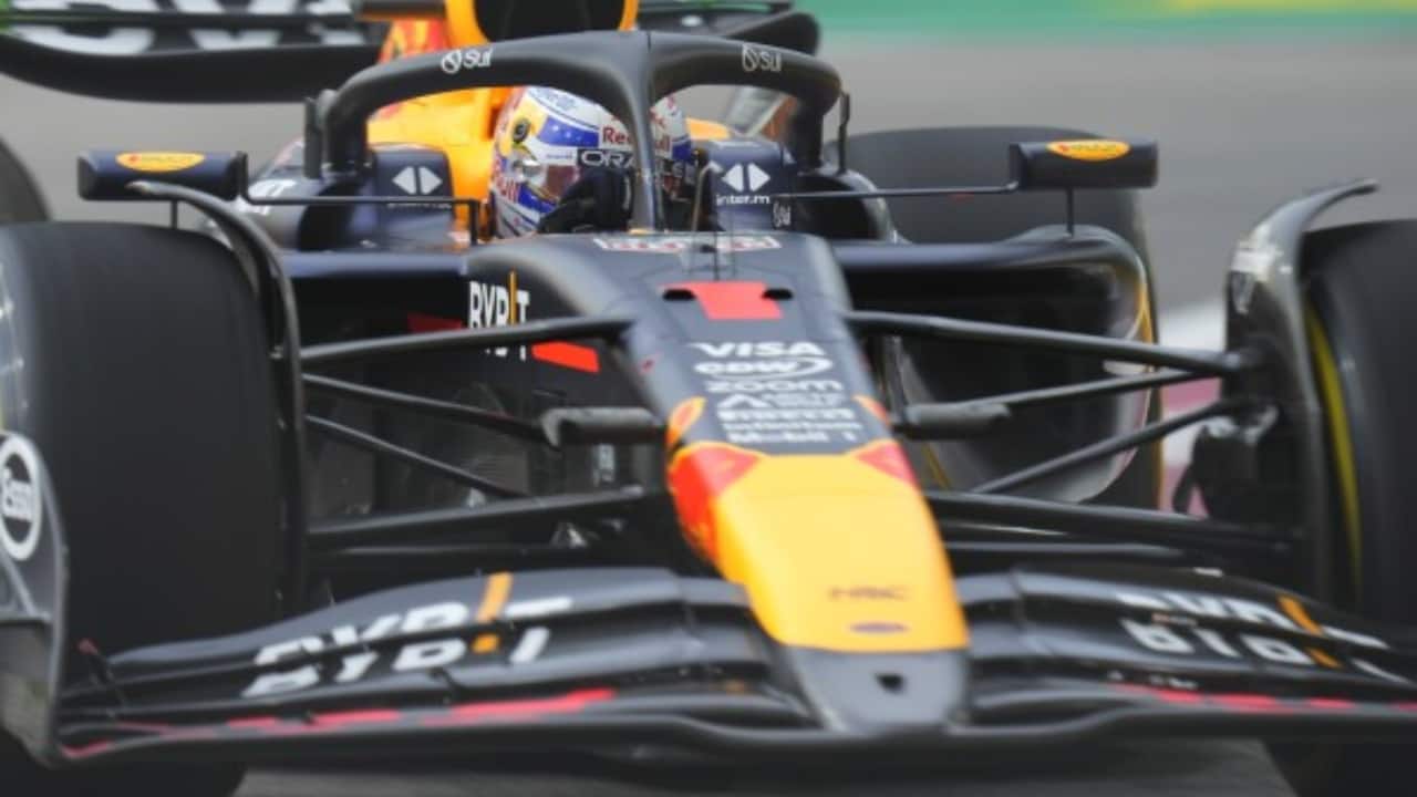 Max Verstappen punished for swearing in F1 news conference