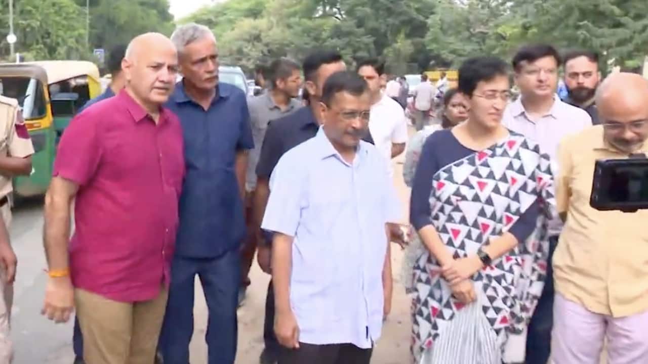 Arvind Kejriwal inspects Delhi roads with CM Atishi; says he was in ...