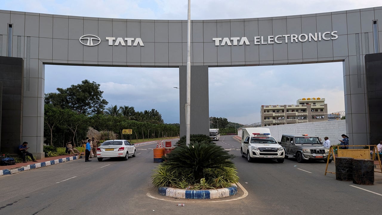 Tata iPhone component plant halts production indefinitely after fire