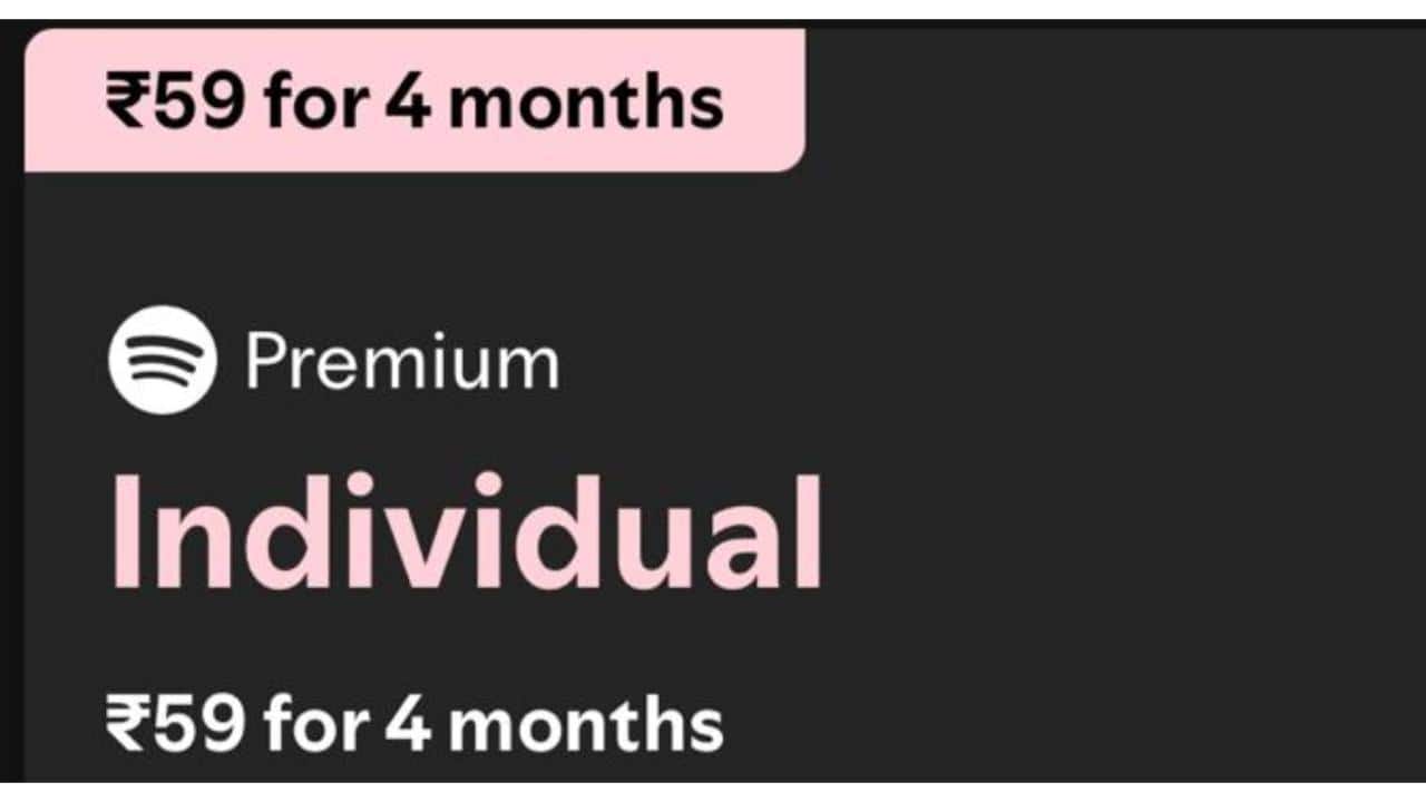 Spotify is offering Premium subscription at Rs 15 per month for a ...