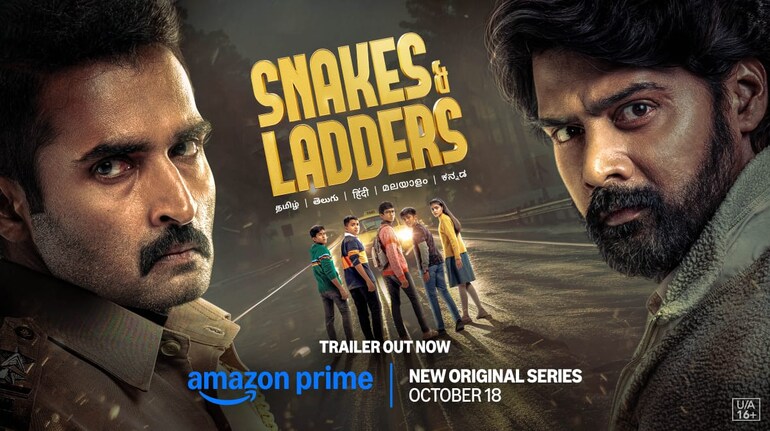 Prime Video Unveils Gripping Trailer of its Tamil Original Thriller Series Snakes & Ladders