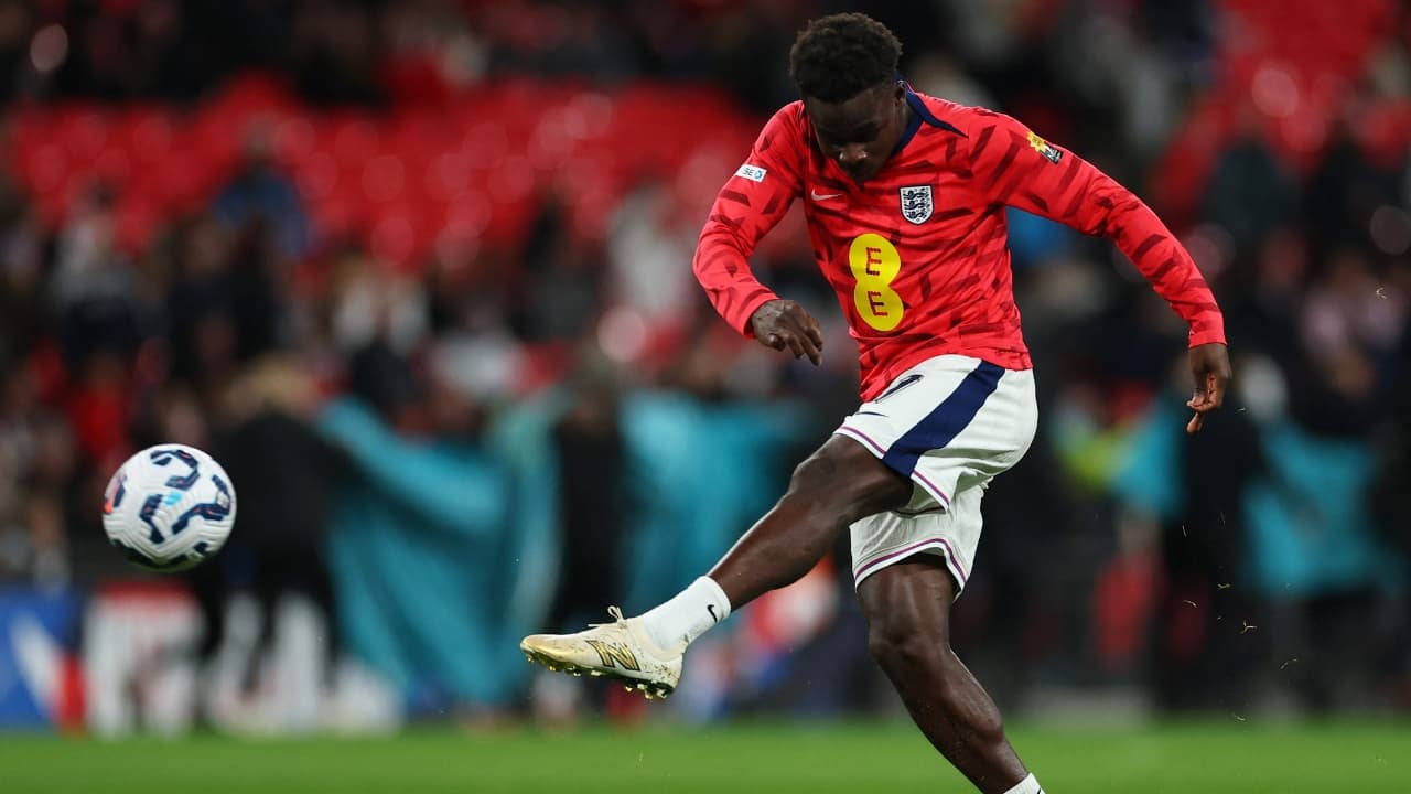 Bukayo Saka out of England squad due to leg injury