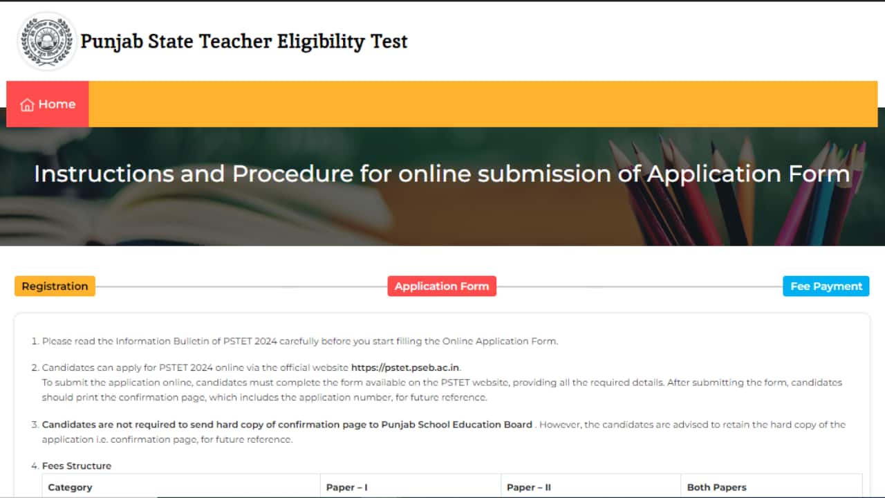 PSTET 2024: Notification Out, Check Punjab TET Exam Date, Eligibility ...