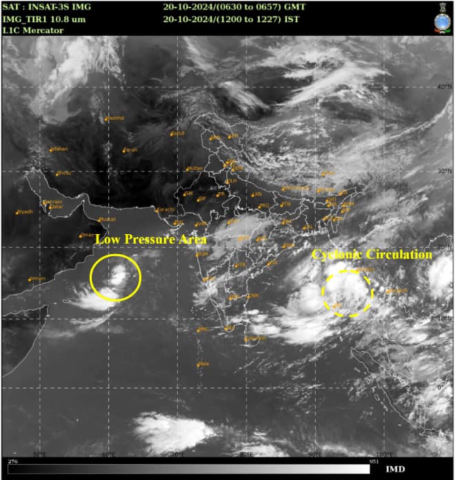 Cyclone Dana likely to make landfall along Odisha-Bengal coasts on Oct 24