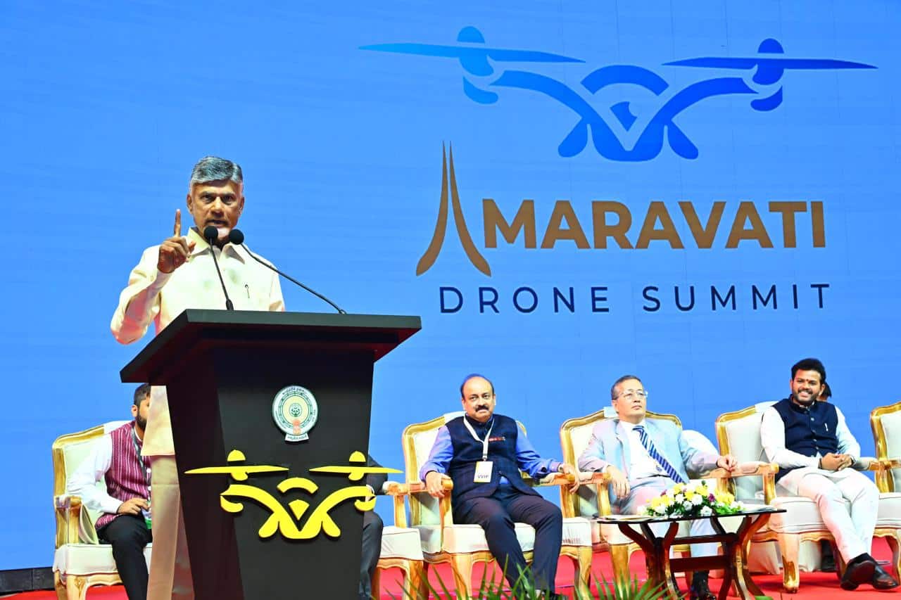 Chandrababu Naidu announces plans to make Andhra Pradesh India’s drone ...
