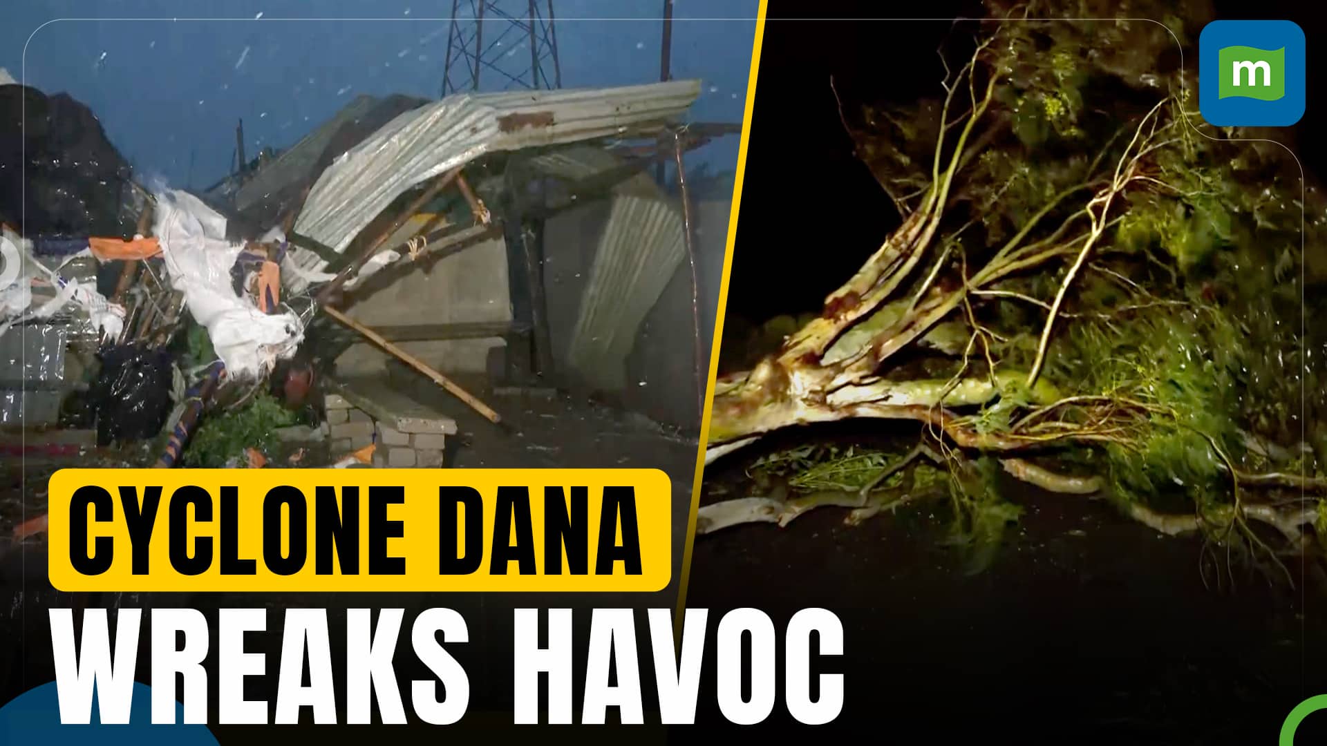 Cyclone Dana Slams Odisha & West Bengal Coasts: Heavy Rains, Strong ...