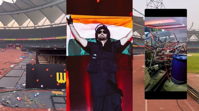 Diljit Dosanjh concert at Delhi JLN Stadium: Fans celebrate, athletes ...