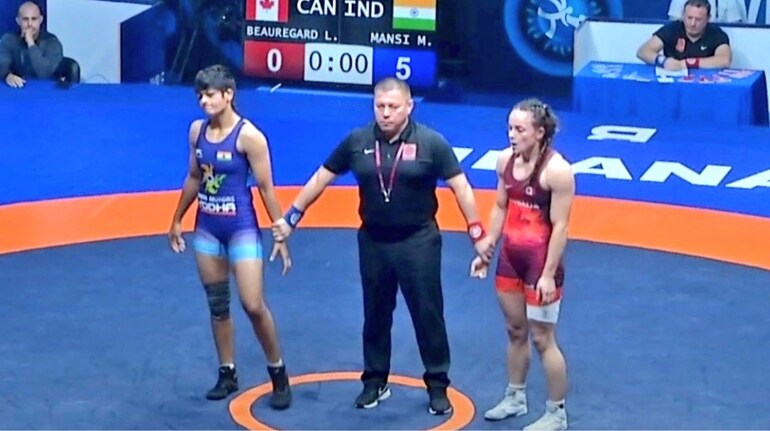 Wrestling World Championship: Mansi Ahlawat wins bronze, other Indians ...