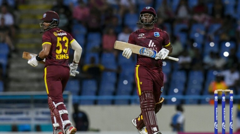WI vs ENG: Evin Lewis cuts loose as West Indies beat England by 8 ...