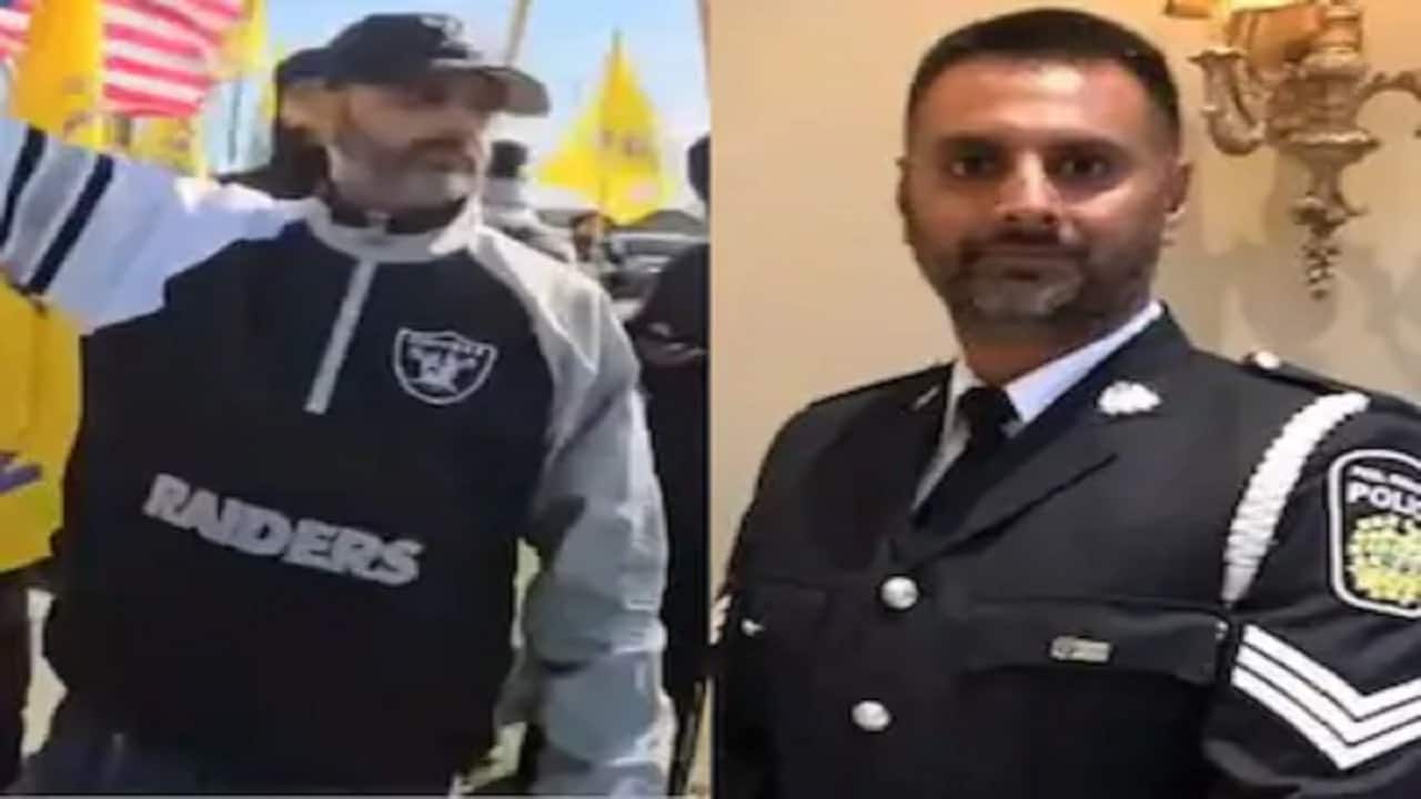 Hindu Sabha Temple Attack: Canadian cop suspended for joining Pro ...