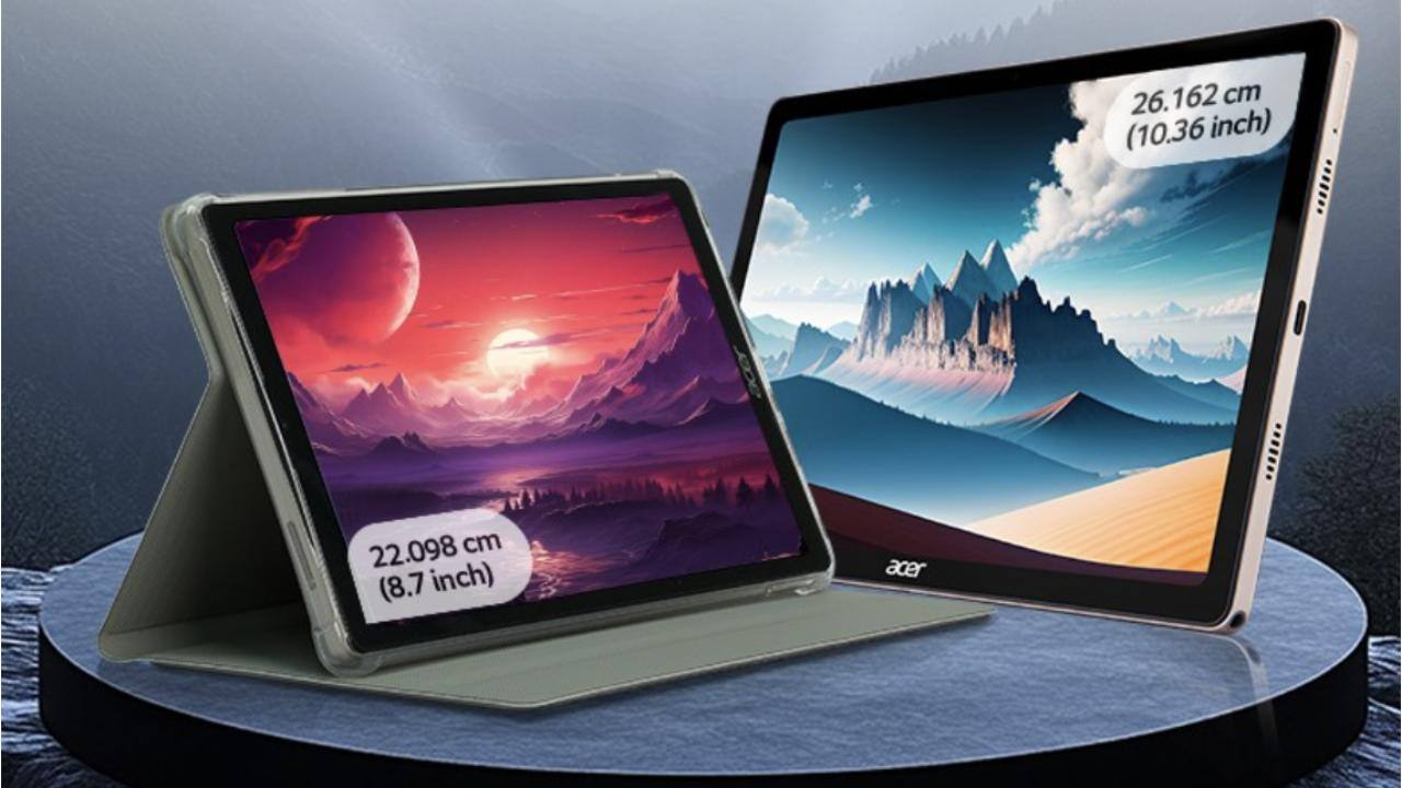Acer India launches two new tablets in India: Price, features and more