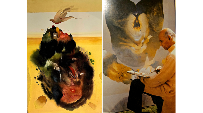 Among India's first major abstractionists, Bimal Das Gupta's art pays ...