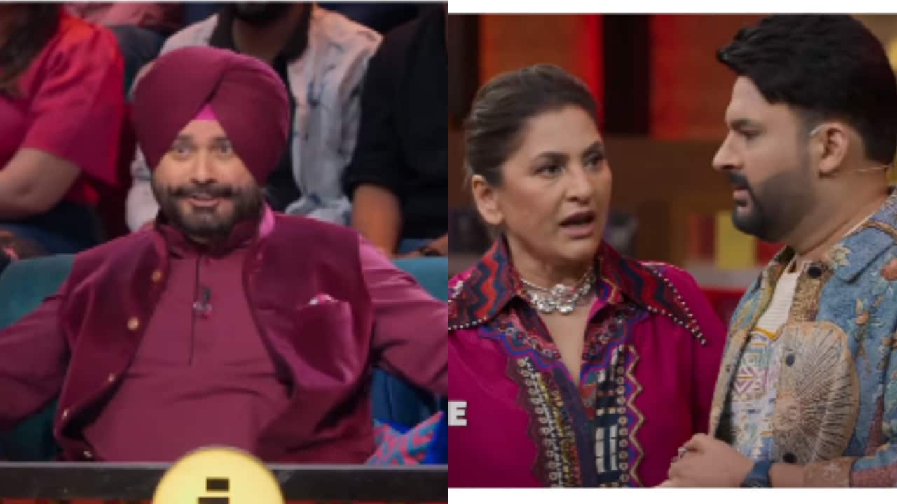 Navjot Singh Sidhu is back on The Great Indian Kapil Show after five years, Archana Puran Singh ...