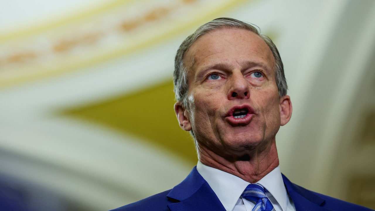 Republican John Thune of South Dakota elected next Senate majority leader