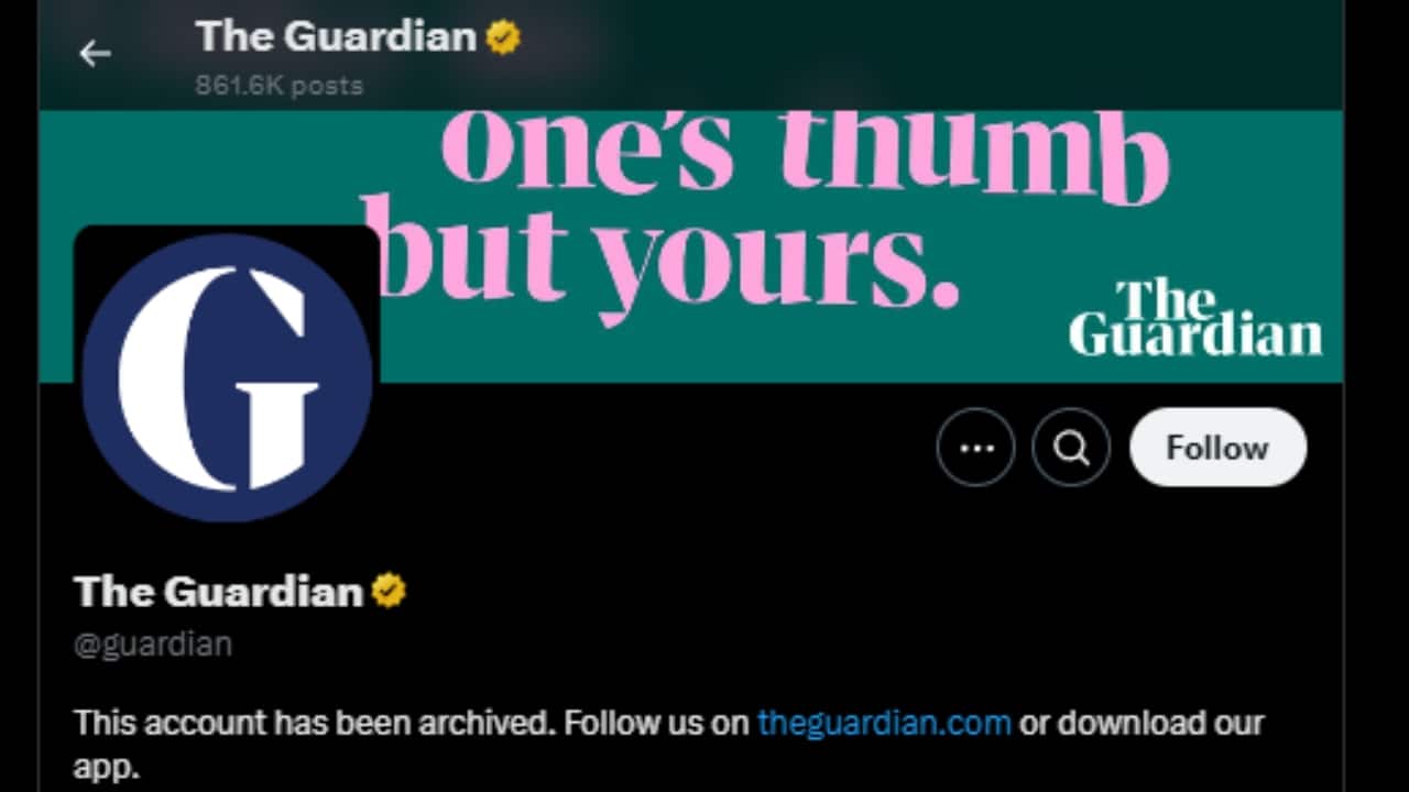 UK-based The Guardian says it's leaving 'toxic media platform' X; Elon ...