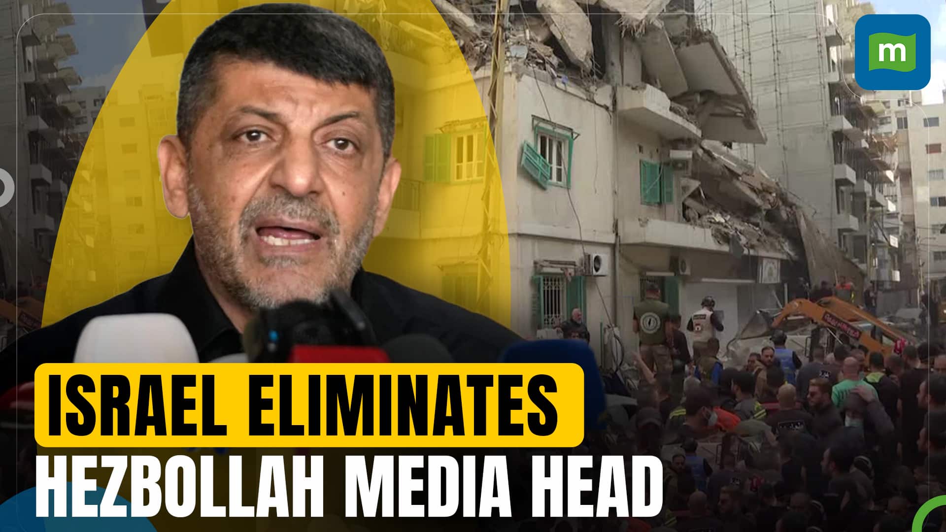 Hezbollah media head eliminated as Israel continues to pound Beirut | N18G