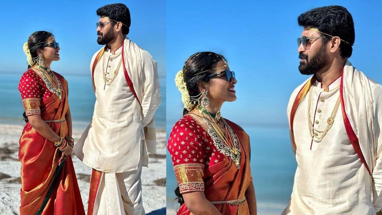 Baahubali actor Subbaraju ties the knot in a beachy-dreamy wedding, see ...