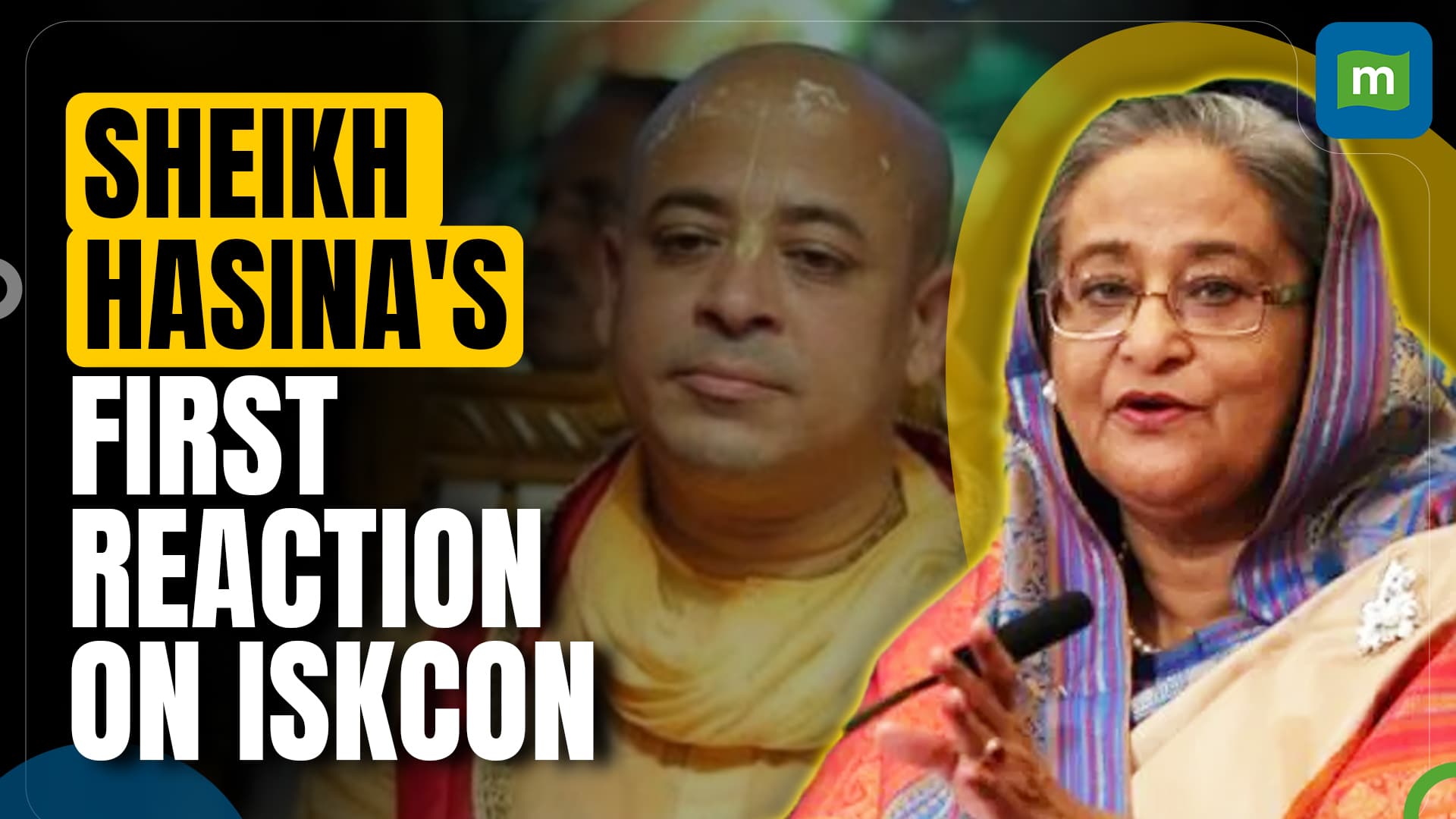 Sheikh Hasina Slams Yunus Govt, Demands Release of ISKCON Priest ...