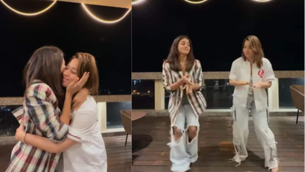Tamannaah Bhatia and Wamiqa Gabbi groove to Nain Matakka, Varun Dhawan and Keerthy Suresh react