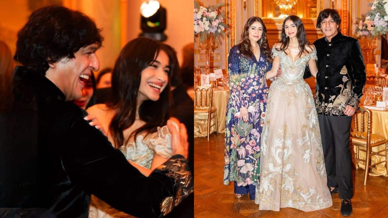 Rysa Panday debuts at Le Bal and father Chunky Panday has the sweetest ...