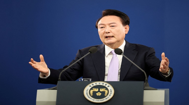 South Koreas Parliament Votes To Impeach President Yoon Suk Yeol Over