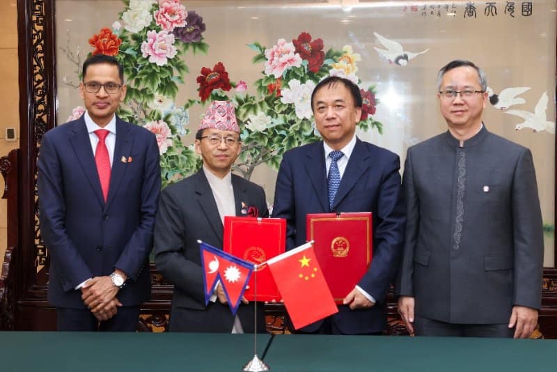 China, Nepal sign framework agreement on Belt and Road Initiative ...