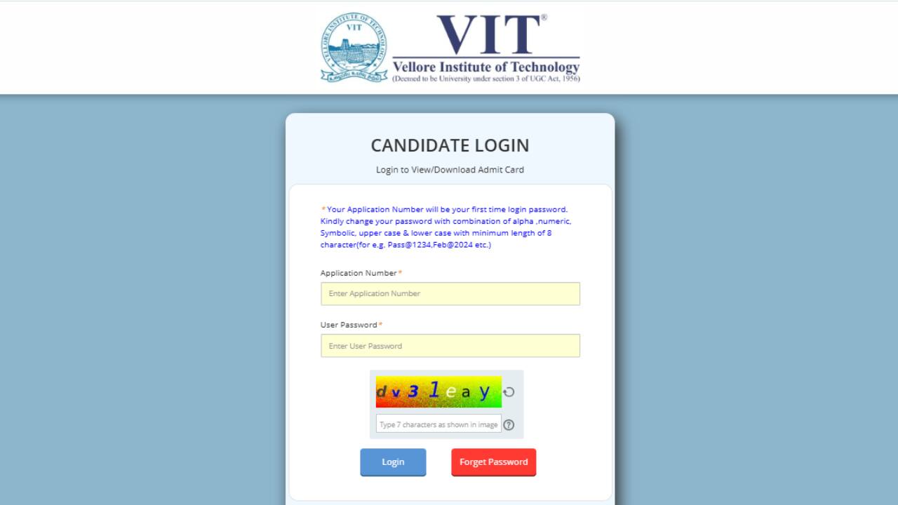 VITREE January Session 2025 Admit Card Out; Check Link to Download Here