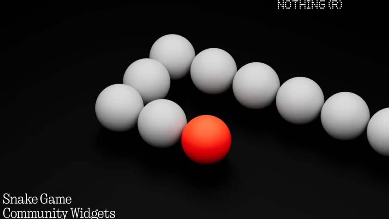 Nothing introduces the classic Nokia Snake game as a widget on its ...