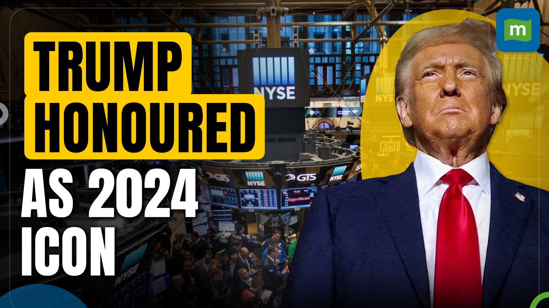 Trump Rings NYSE Bell as Time’s 2024 Person of the Year | N18G