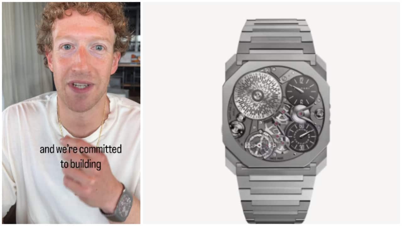 Mark Zuckerberg's rare Bulgari watch is the thinnest in the world ...