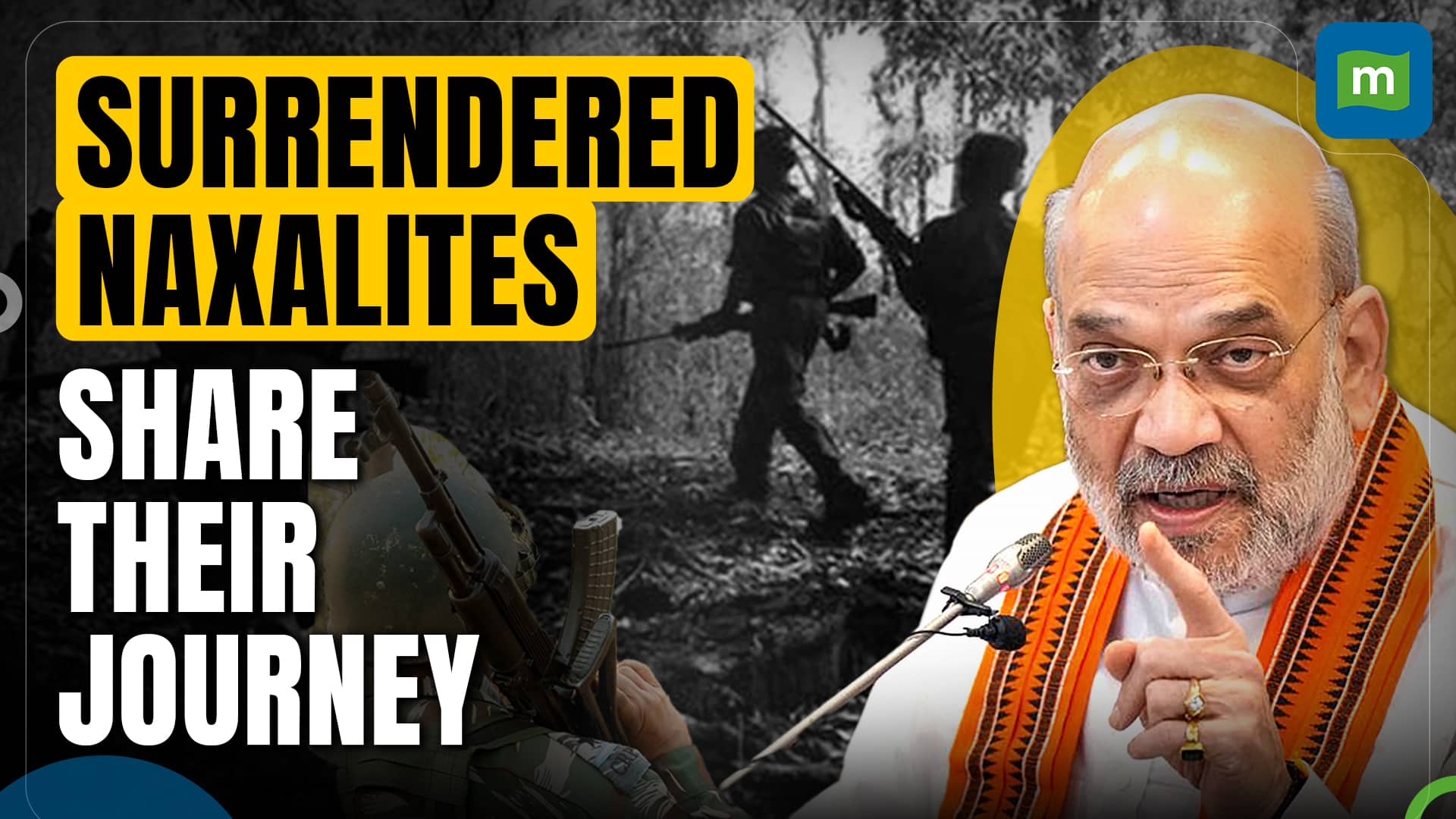 Union Home Minister Meets Surrendered Naxalites in Jagdalpur