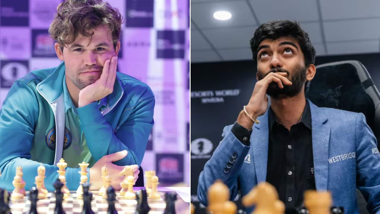 D Gukesh vs Magnus Carlsen: Battle between World Champion and highest ...