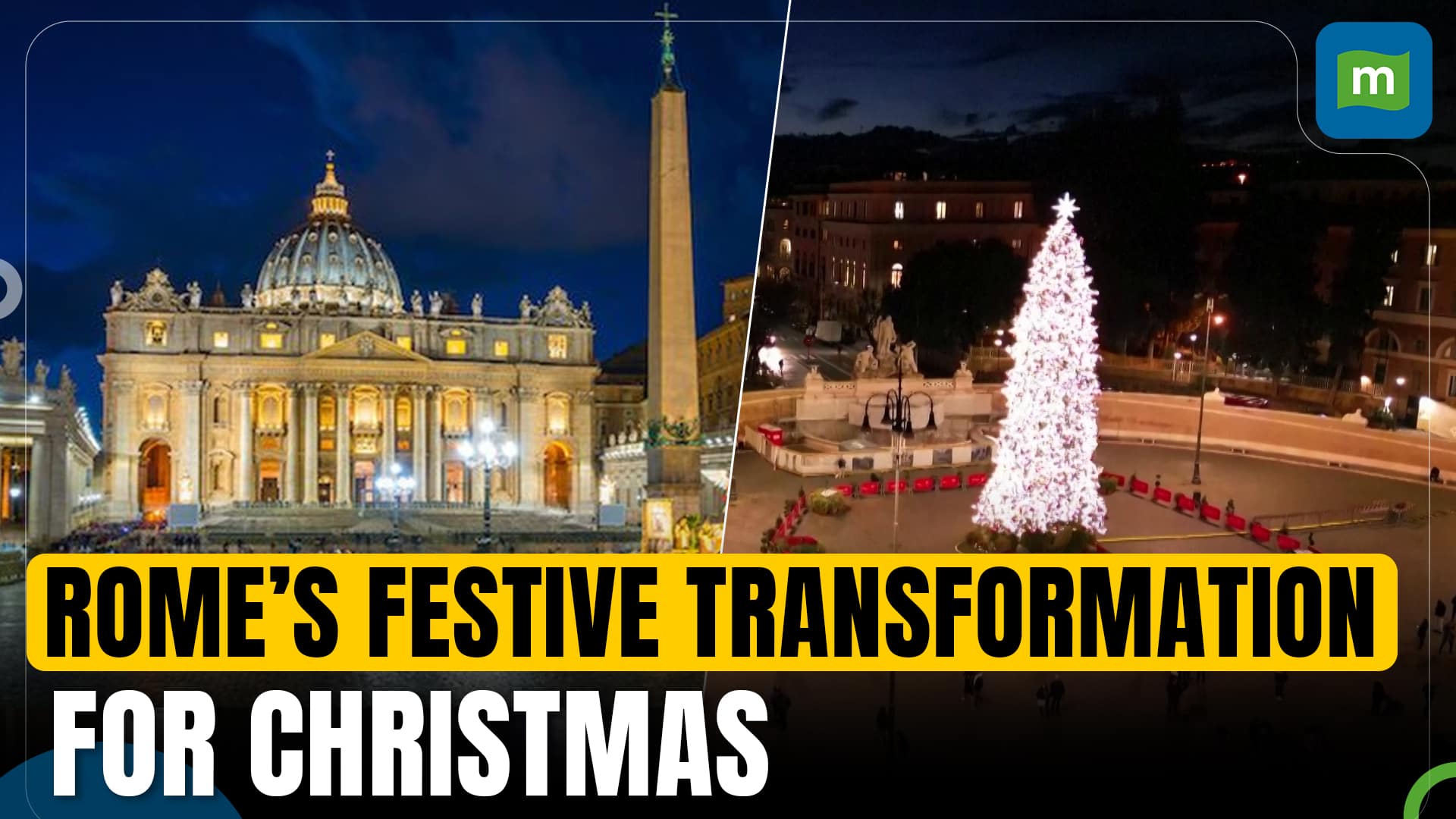 Christmas: Rome embraces festive spirit ahead of jubilee year ...