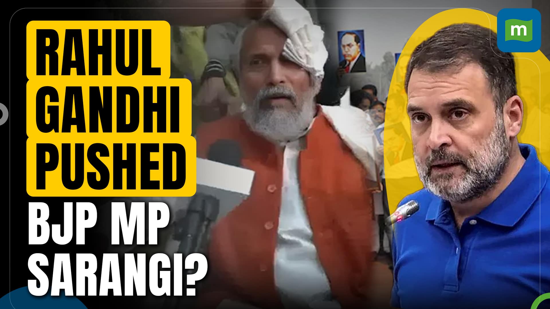 BJP MP Pratap Sarangi Injured After Alleged 'Push' From Rahul Gandhi In Parliament Showdown