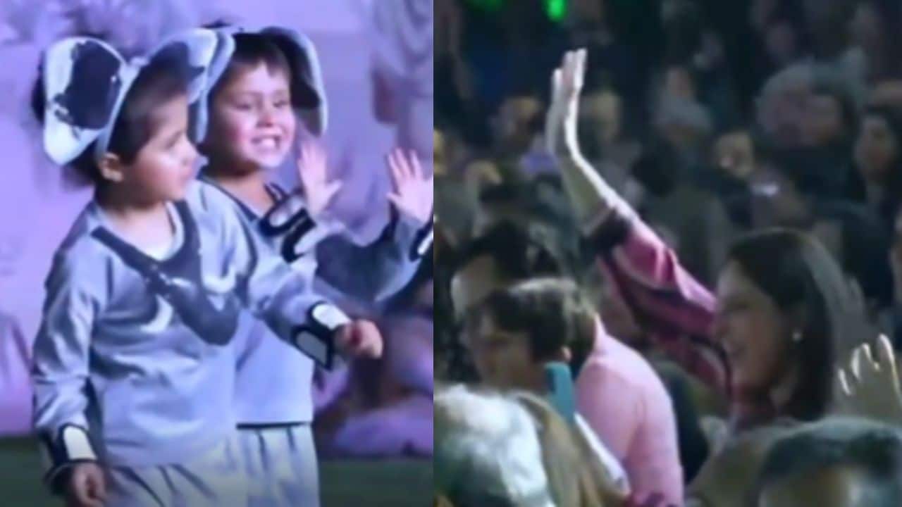 Kareena Kapoor Khan cheers for son, Jeh while he performs on stage ...