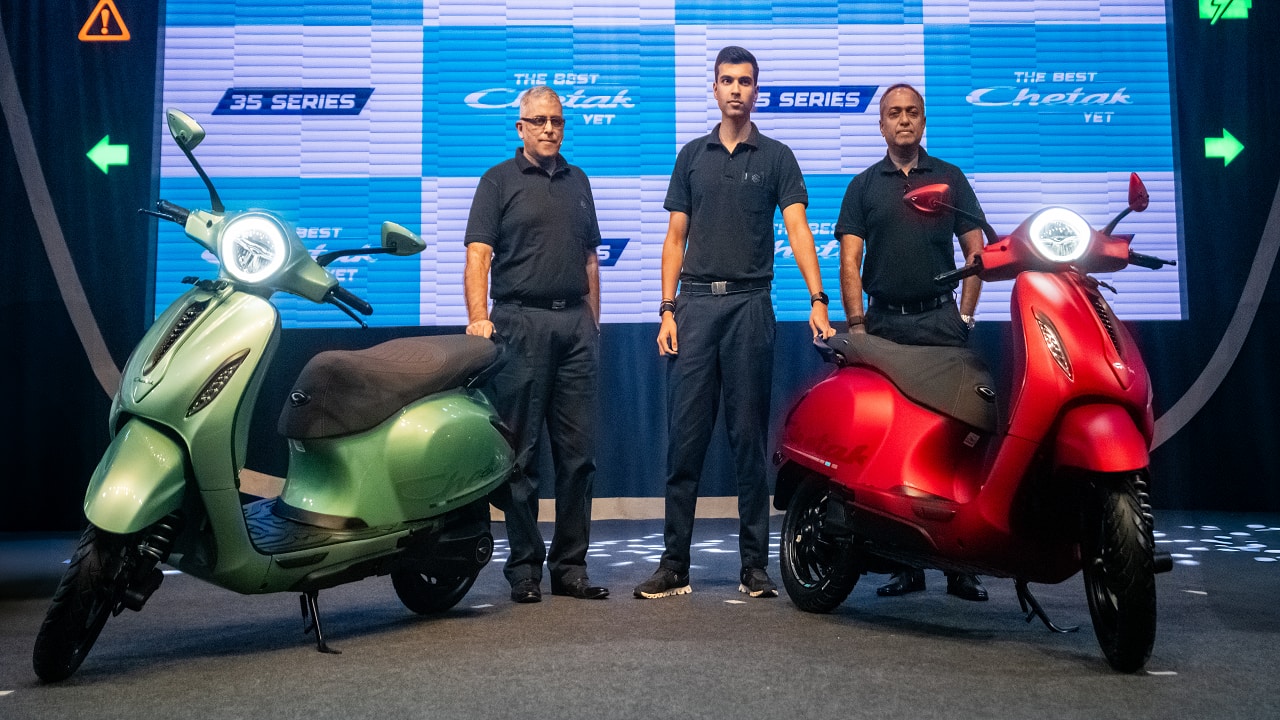 Bajaj Auto launches new Chetak 35 Series electric scooters. Check price ...