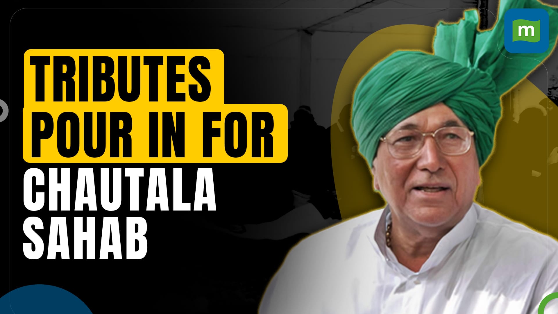 Leaders pay their last respect to former CM Om Prakash Chautala